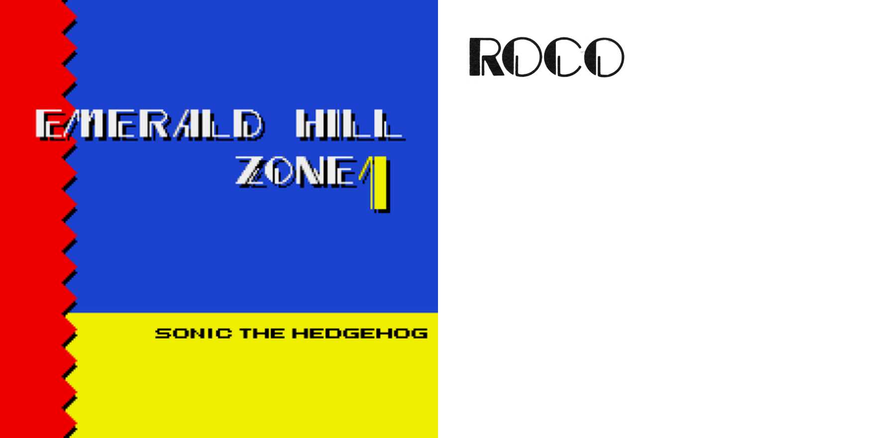 Sonic the Hedgehog 2 level titles - Fonts In Use