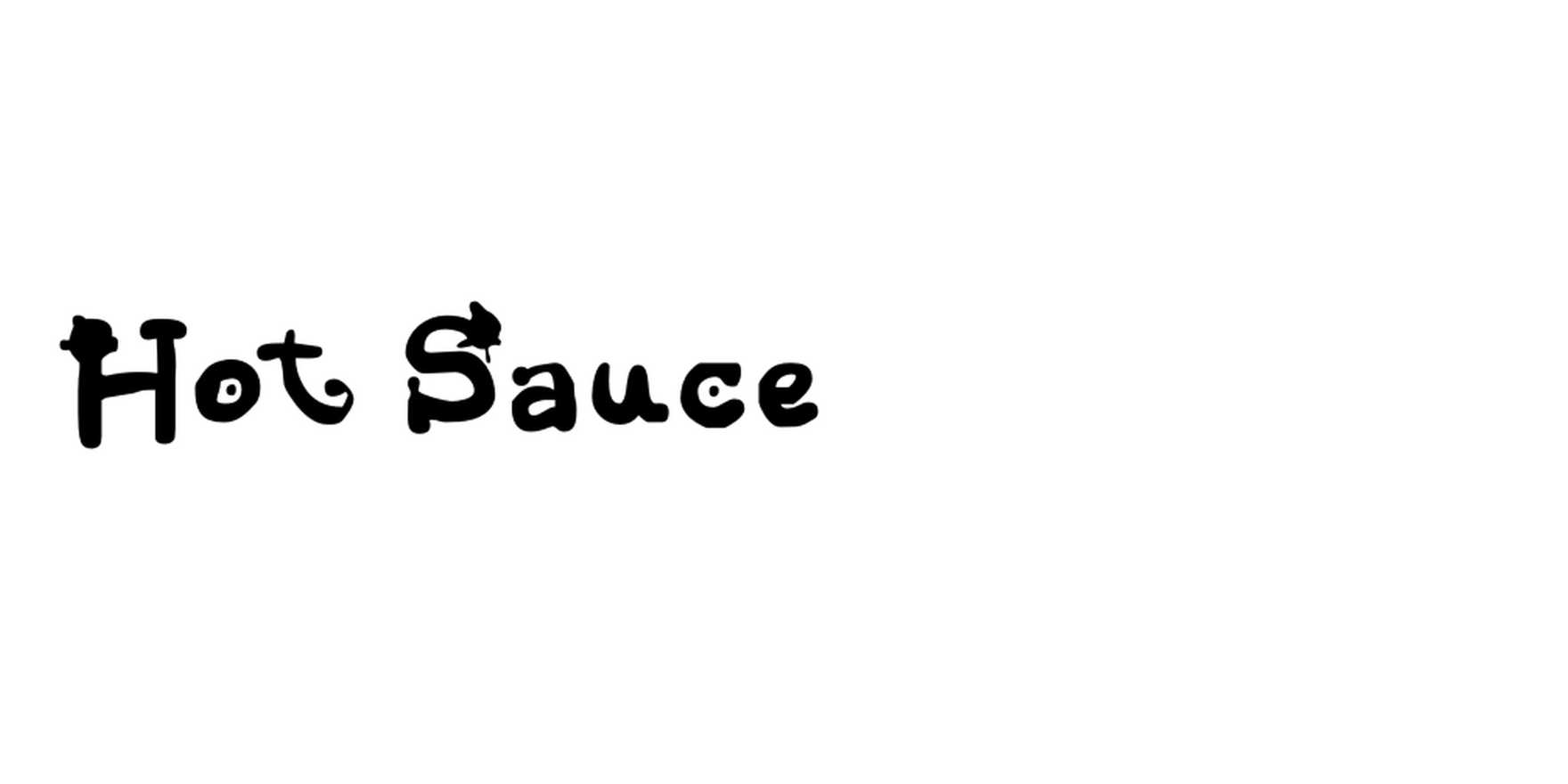 Hot Sauce in use - Fonts In Use