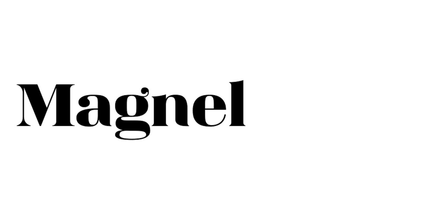 Magnel in use - Fonts In Use