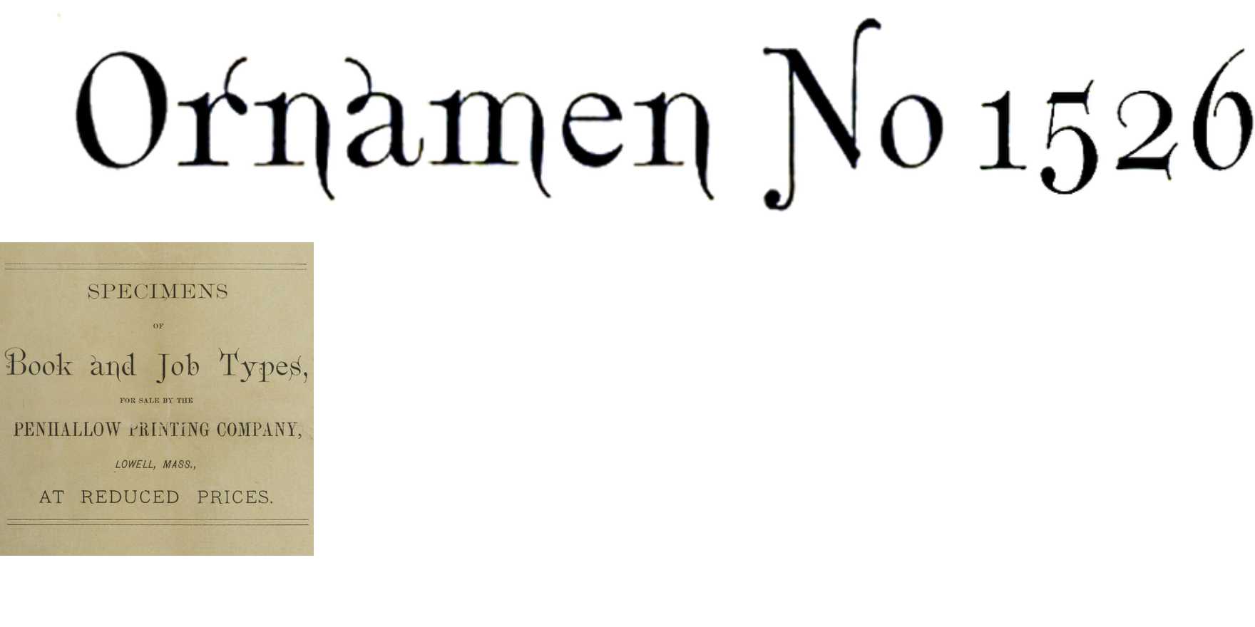 Ornamented No. 1526 in use - Fonts In Use