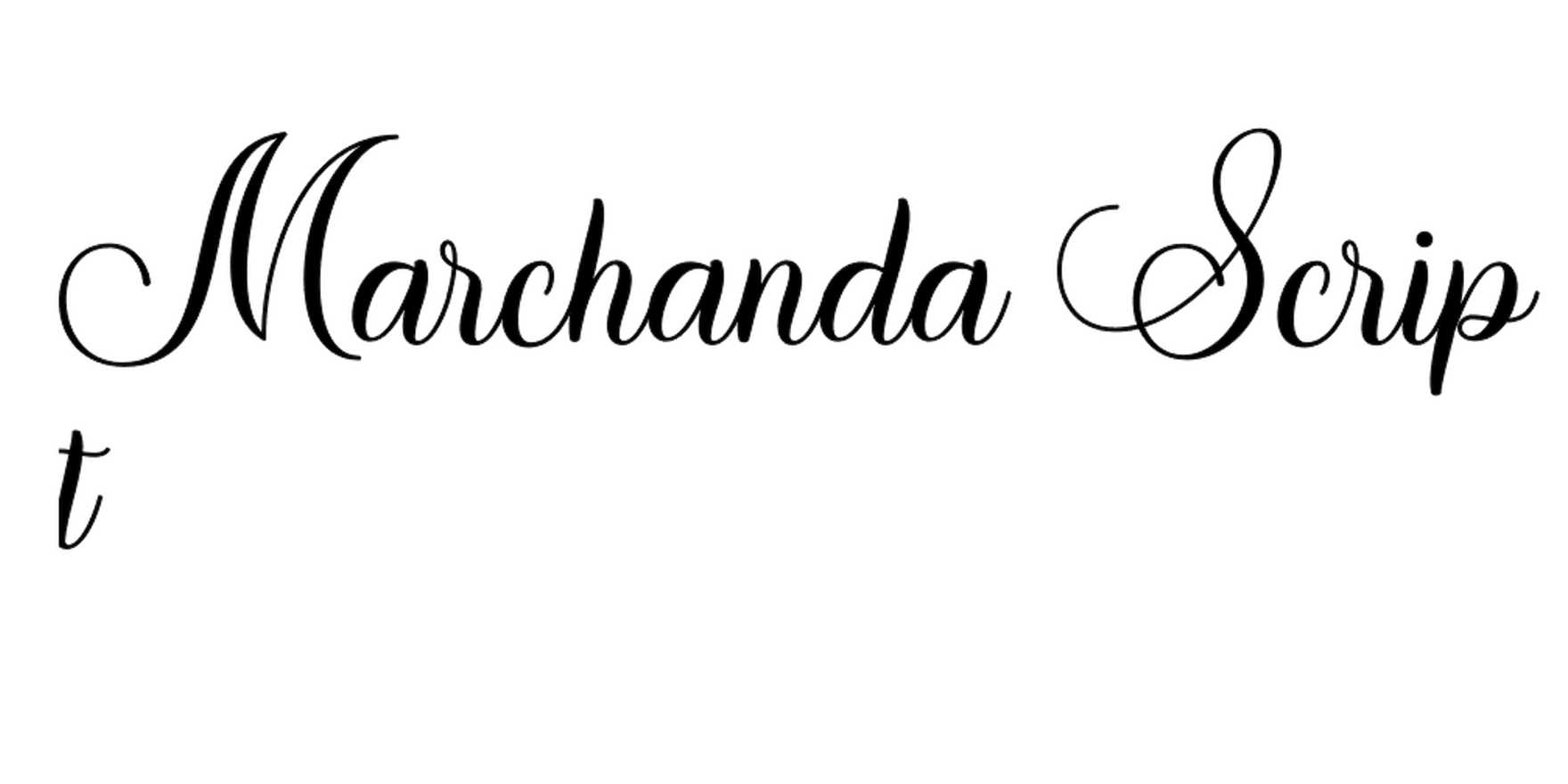 Marchanda Script in use - Fonts In Use