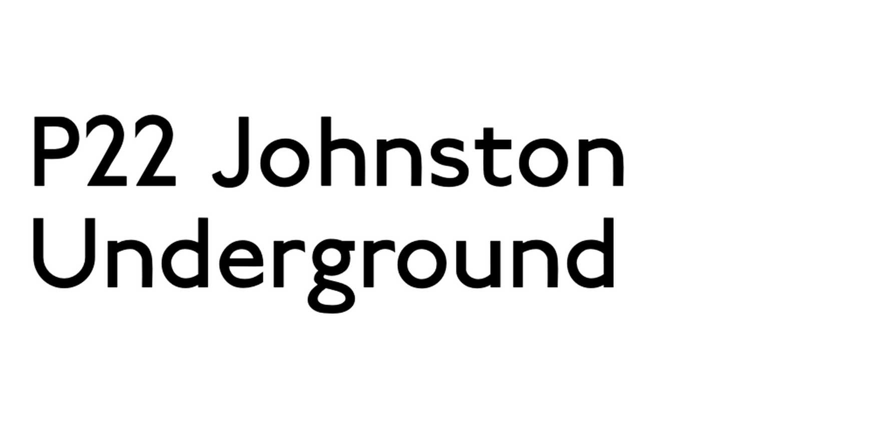 johnston font