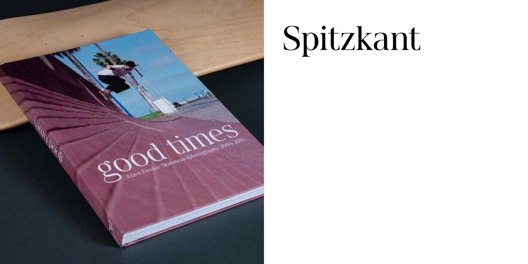 Good Times photobook - Fonts In Use