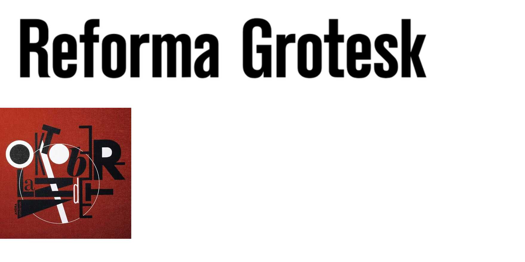 Reforma Grotesk in use - Fonts In Use