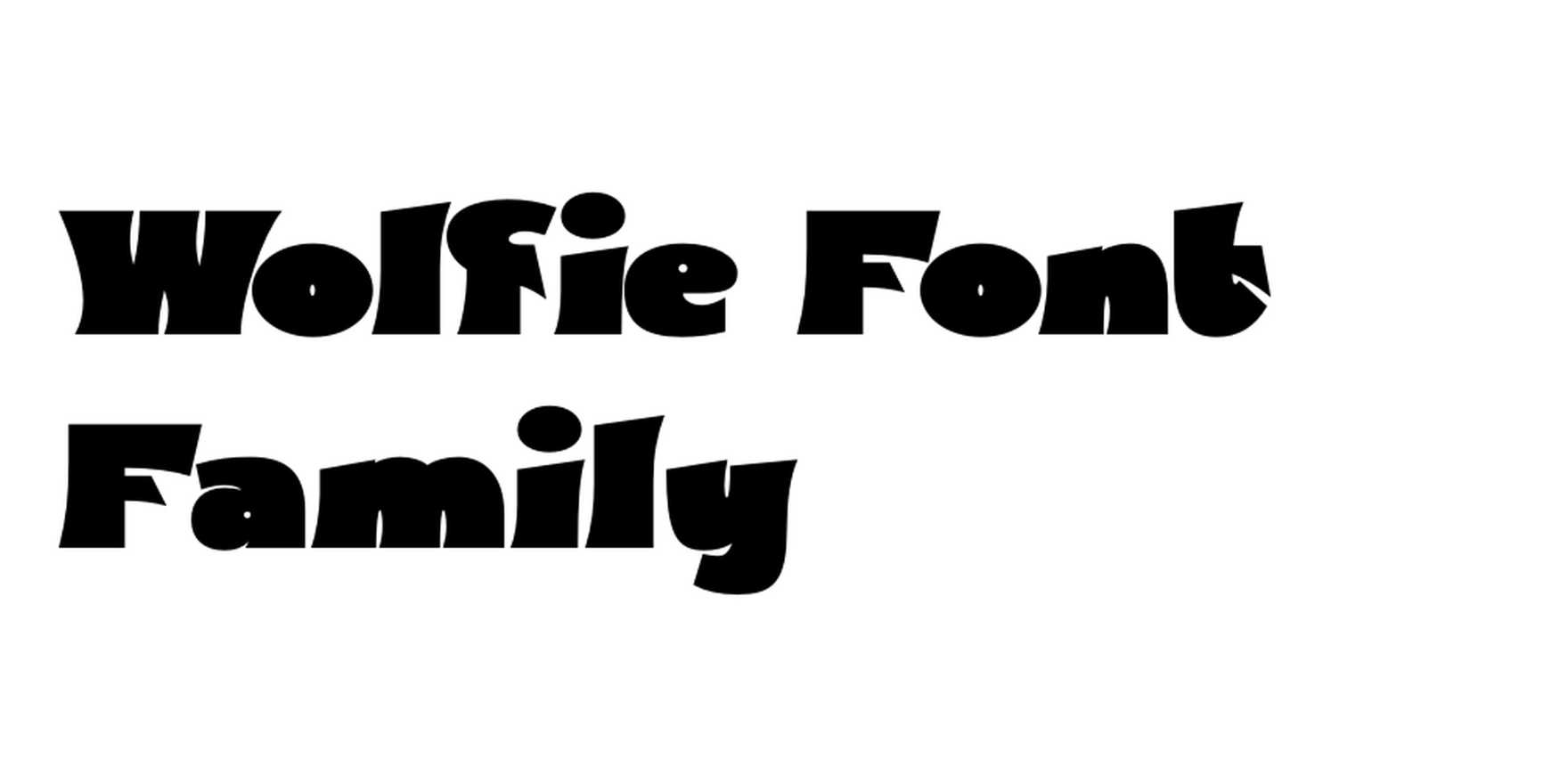 Wolfie Font Family in use - Fonts In Use