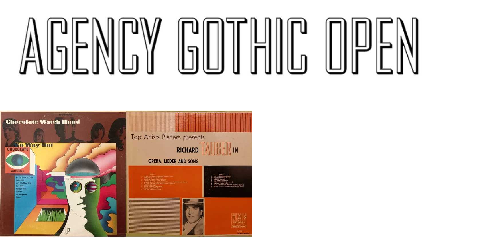 Agency Gothic Open in use - Fonts In Use