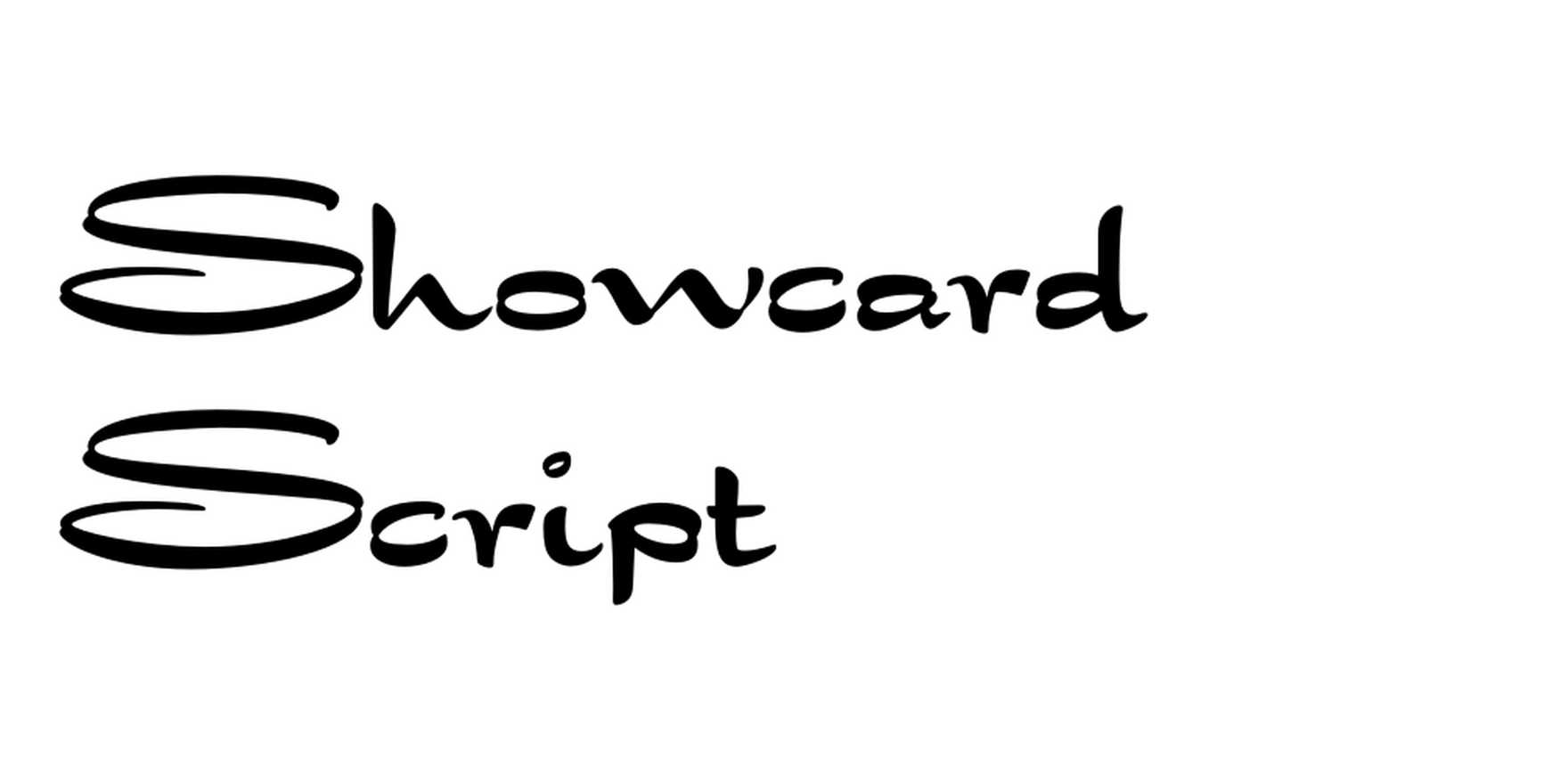 HWT Showcard Script in use - Fonts In Use