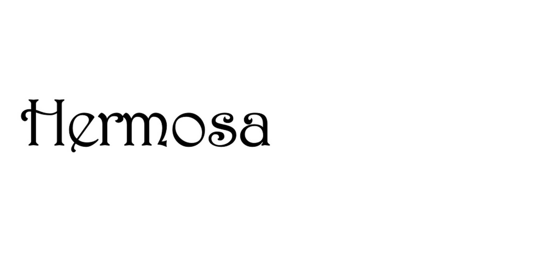 Hermosa in use - Fonts In Use