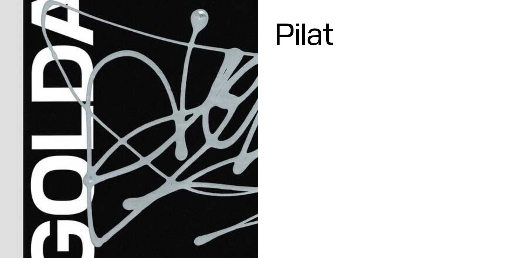 Golda poster series - Fonts In Use