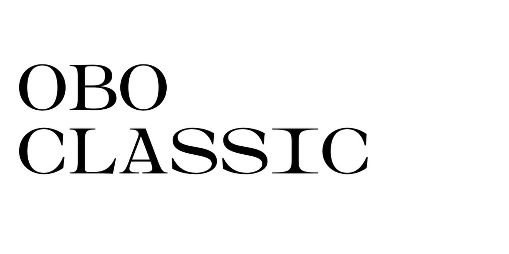 OBO Classic in use - Fonts In Use