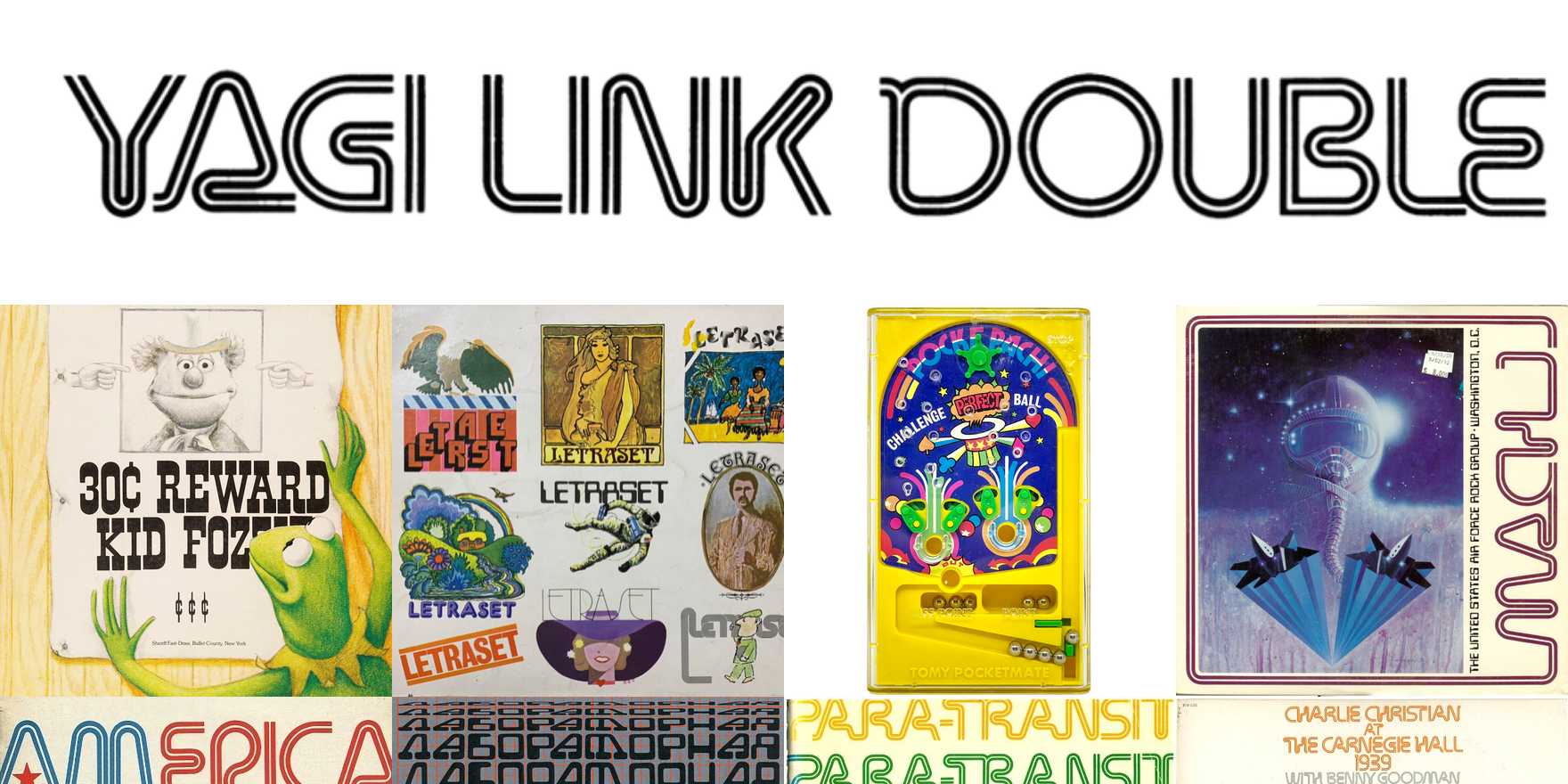Yagi Link Double in use - Fonts In Use