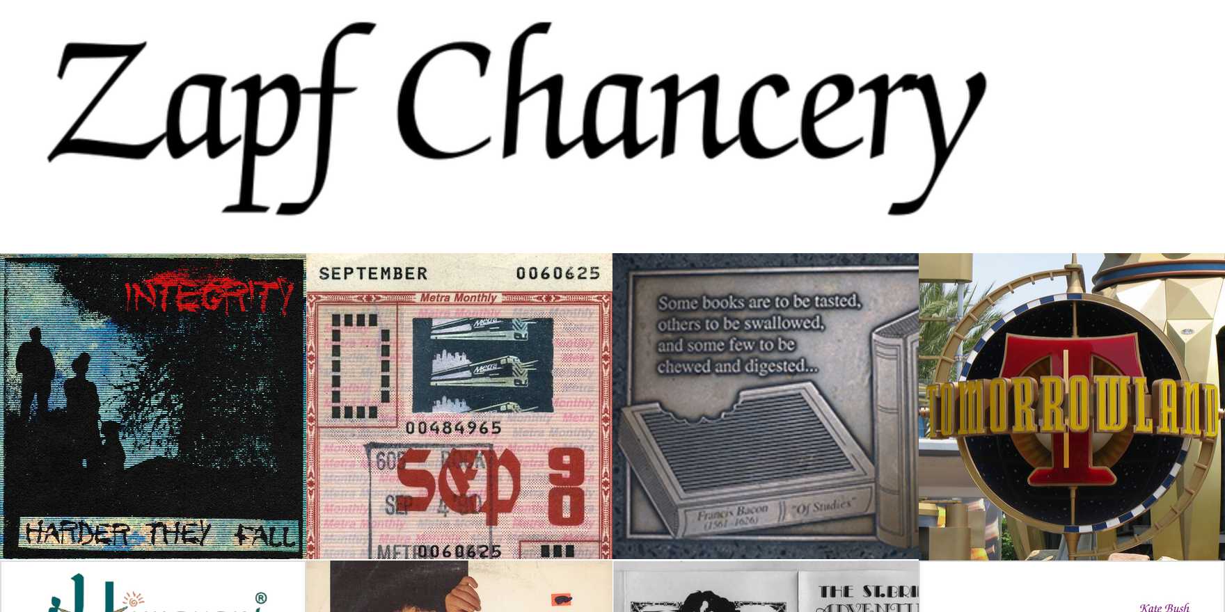 ITC Zapf Chancery in use - Fonts In Use