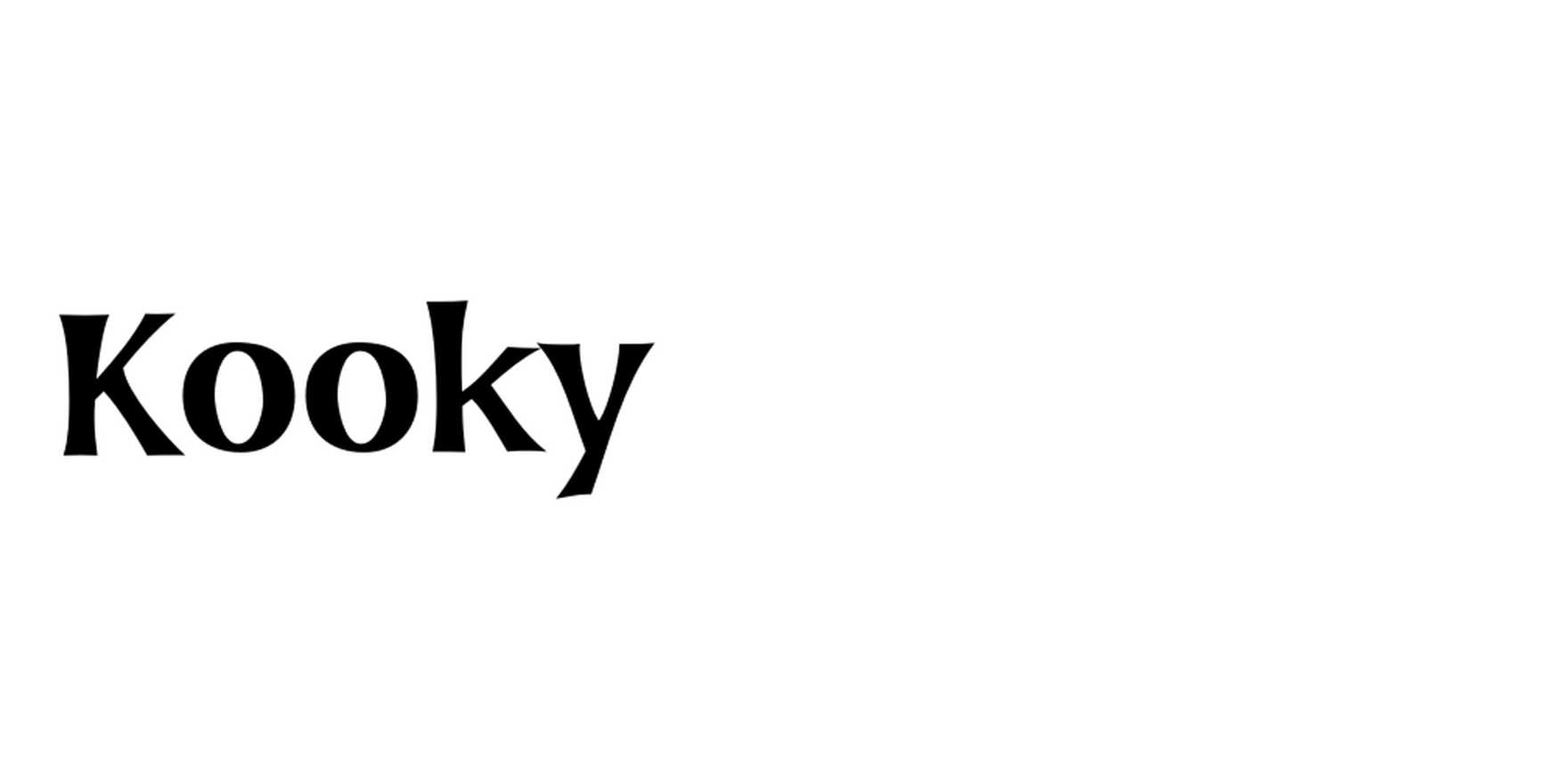 Kooky in use - Fonts In Use