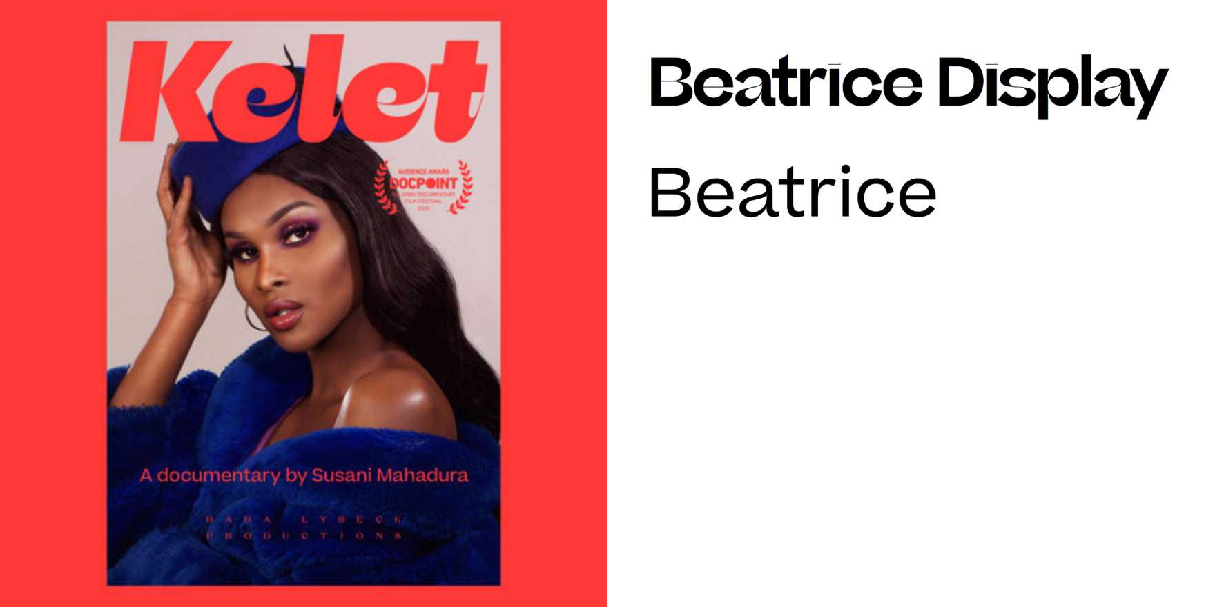 Kelet documentary - Fonts In Use