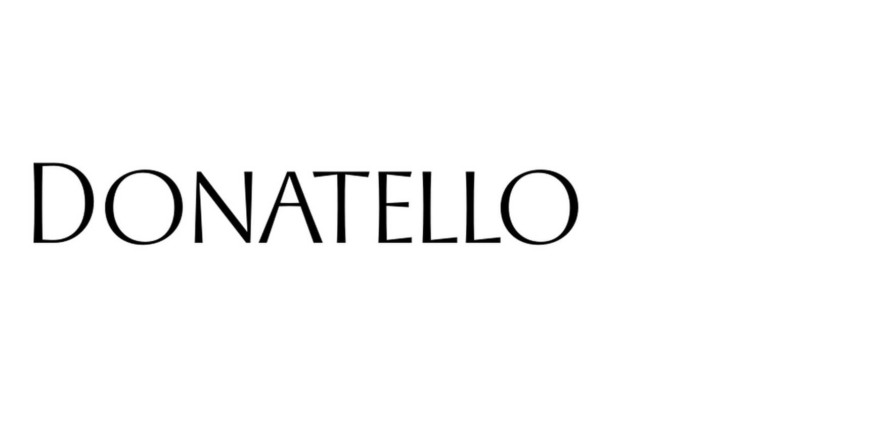 Donatello in use - Fonts In Use