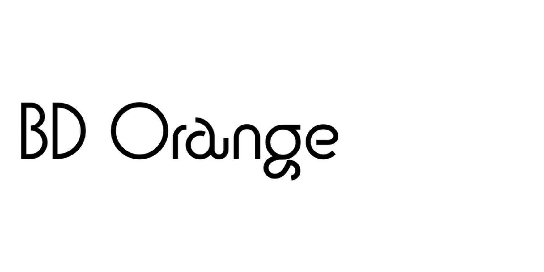 BD Orange in use - Fonts In Use