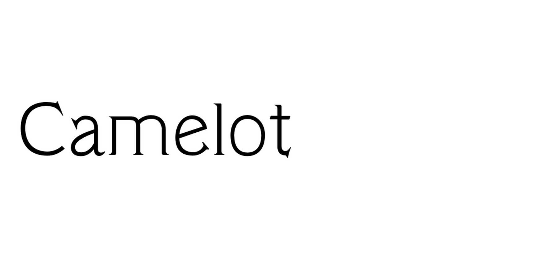 Camelot Old Style in use - Fonts In Use