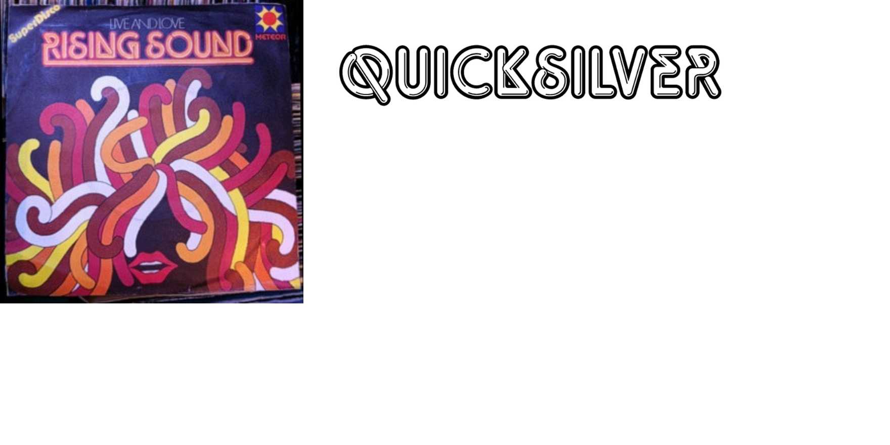 Rising Sound – Live and Love - Fonts In Use