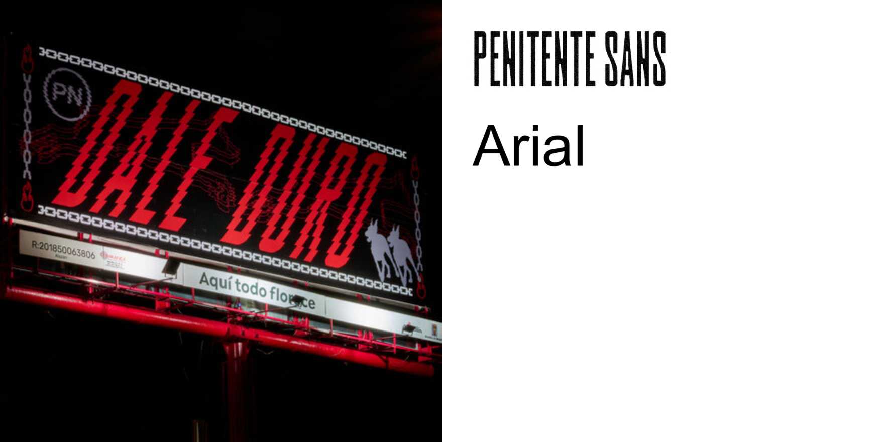 Perro Negro - Fonts In Use