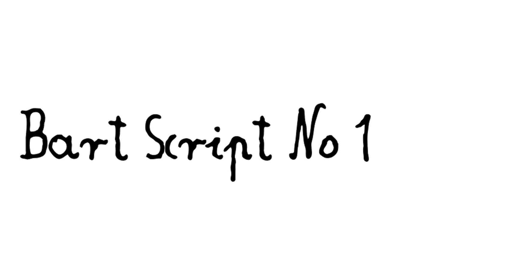 Bart Script No 1 in use - Fonts In Use