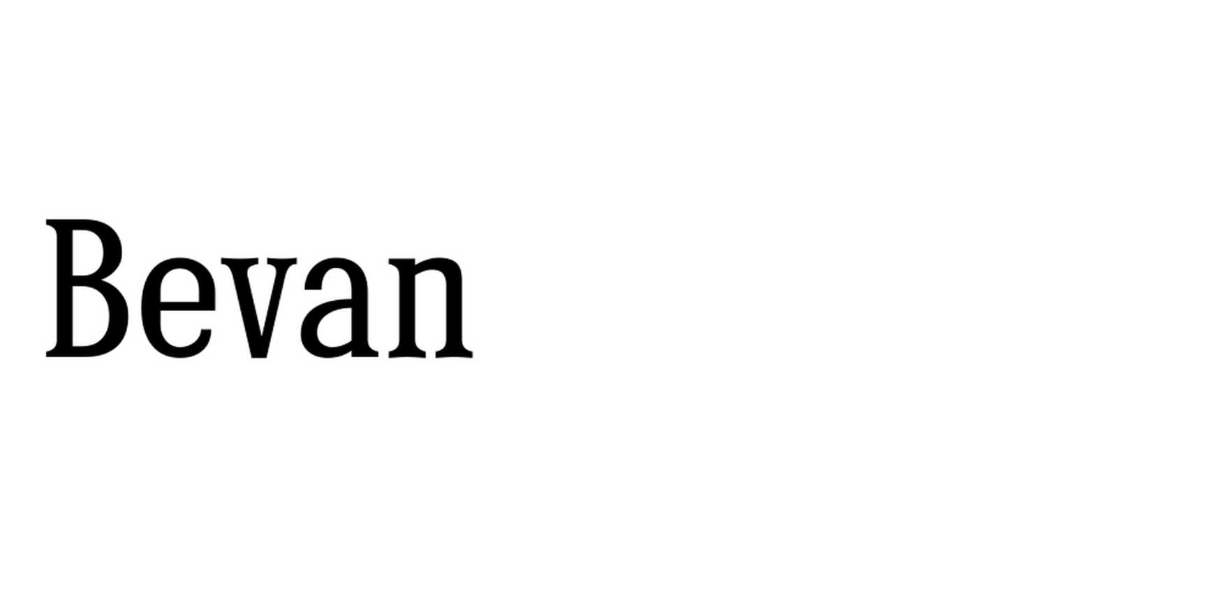 Bevan in use - Fonts In Use