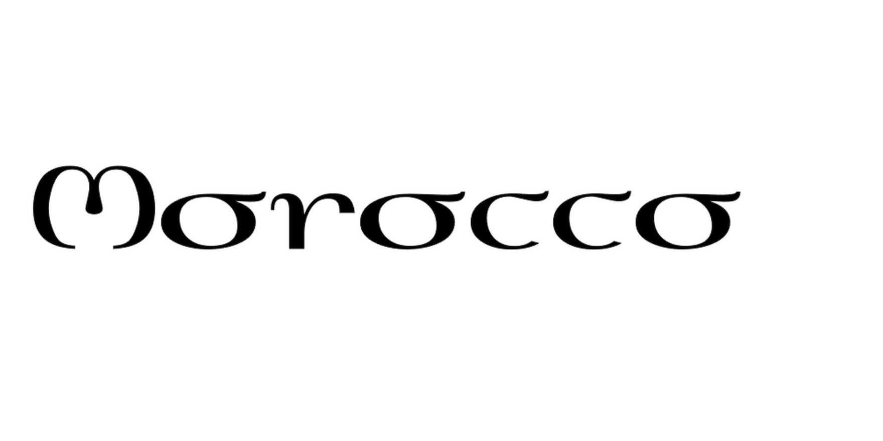 Morocco in use - Fonts In Use