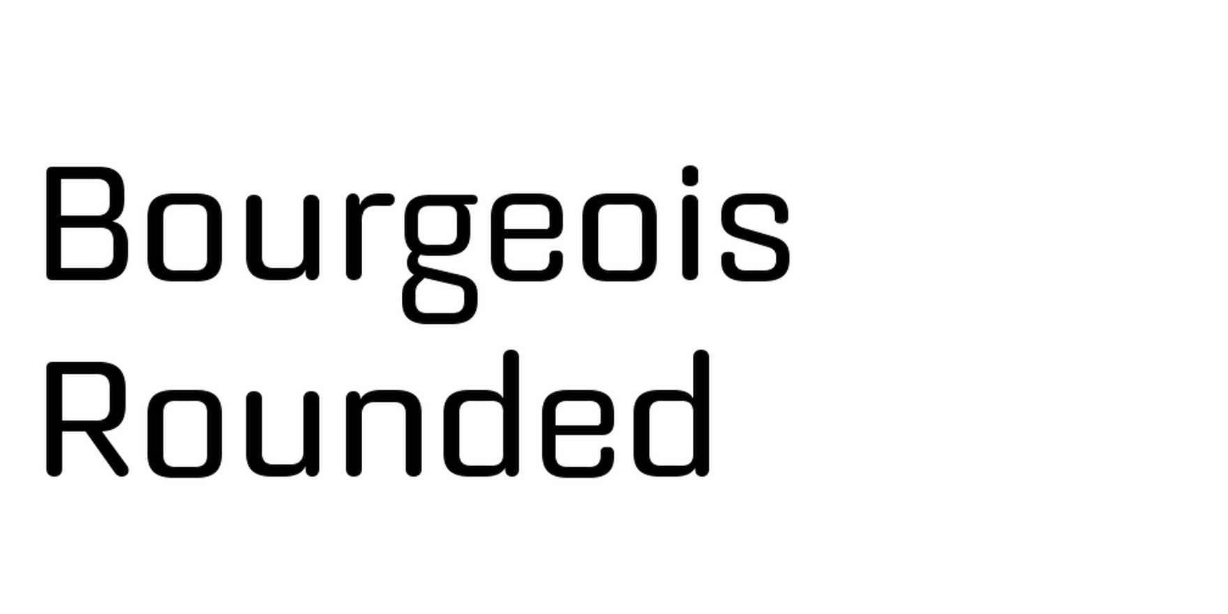 Bourgeois Rounded in use - Fonts In Use