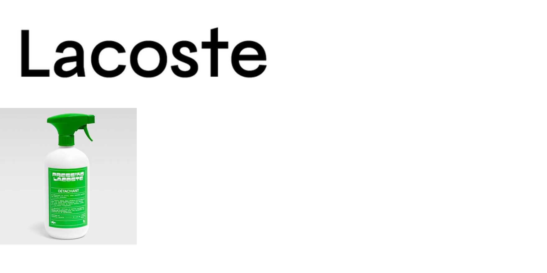 Lacoste in use - Fonts In Use