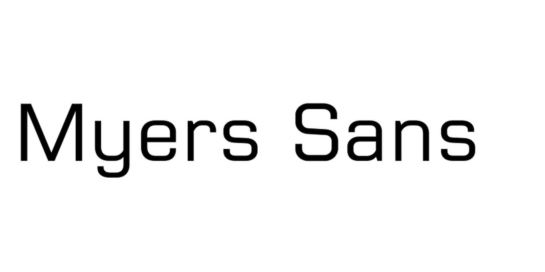 Myers Sans in use - Fonts In Use