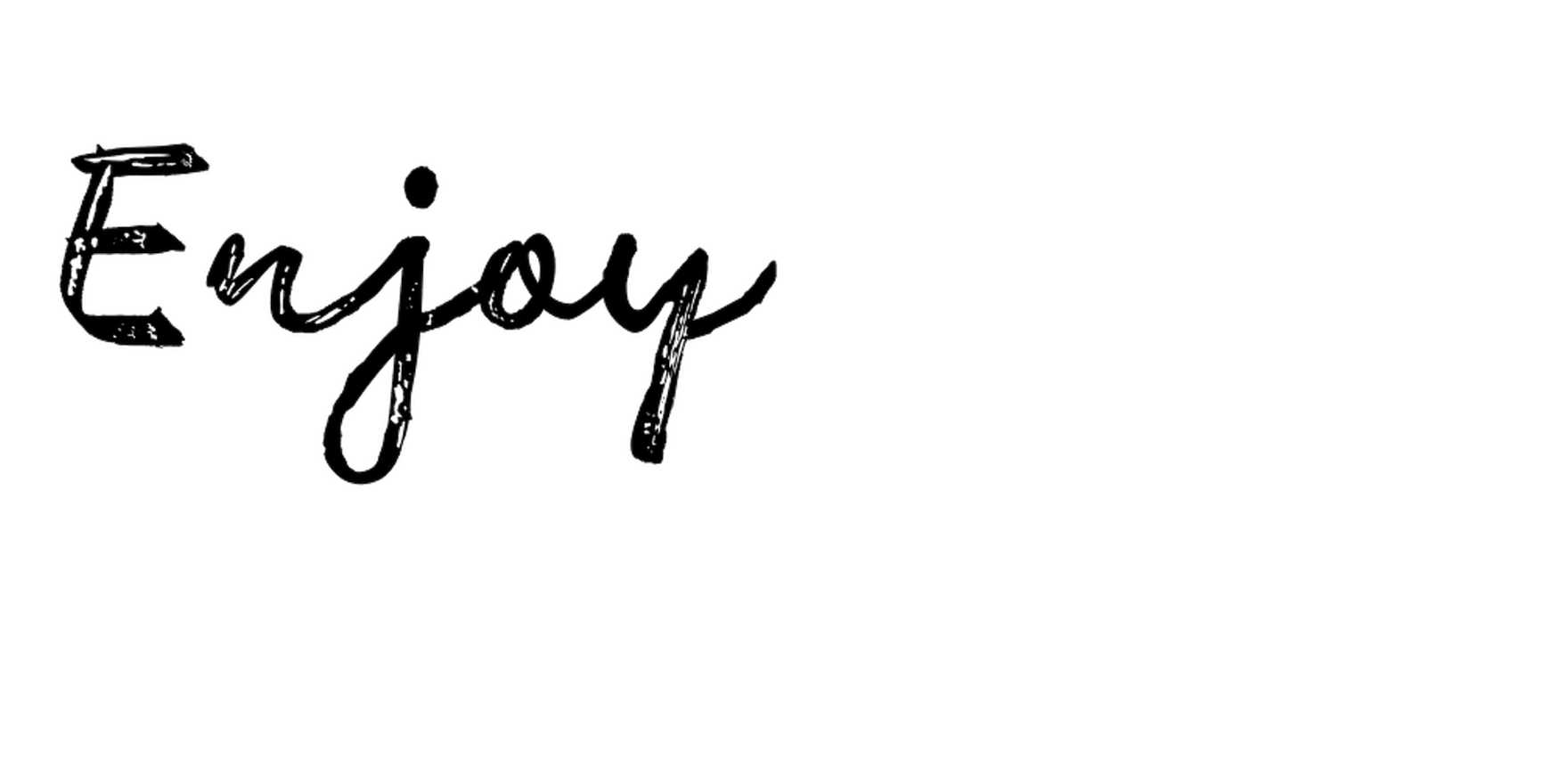 Enjoy in use - Fonts In Use