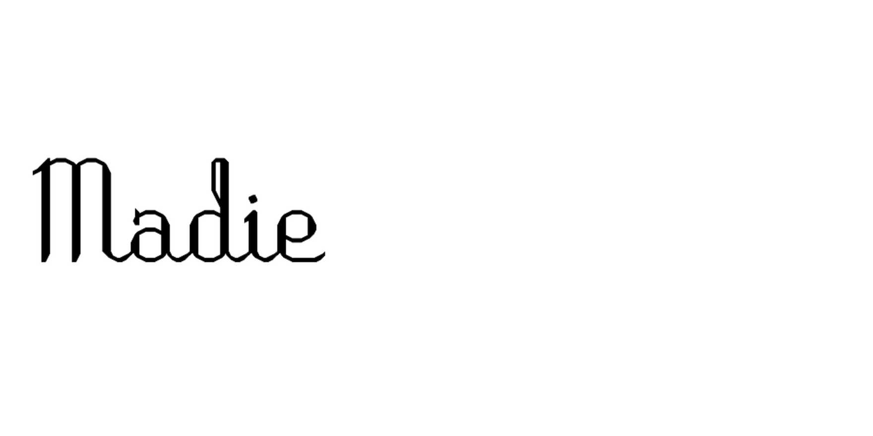 Madie in use - Fonts In Use