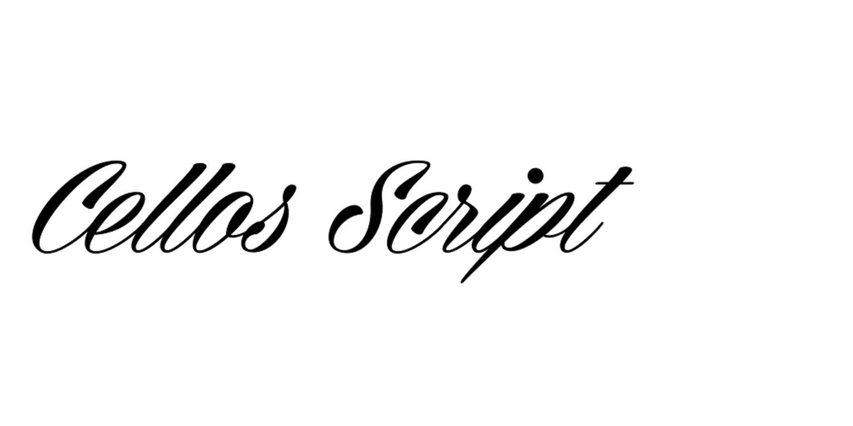 Cellos Script in use - Fonts In Use