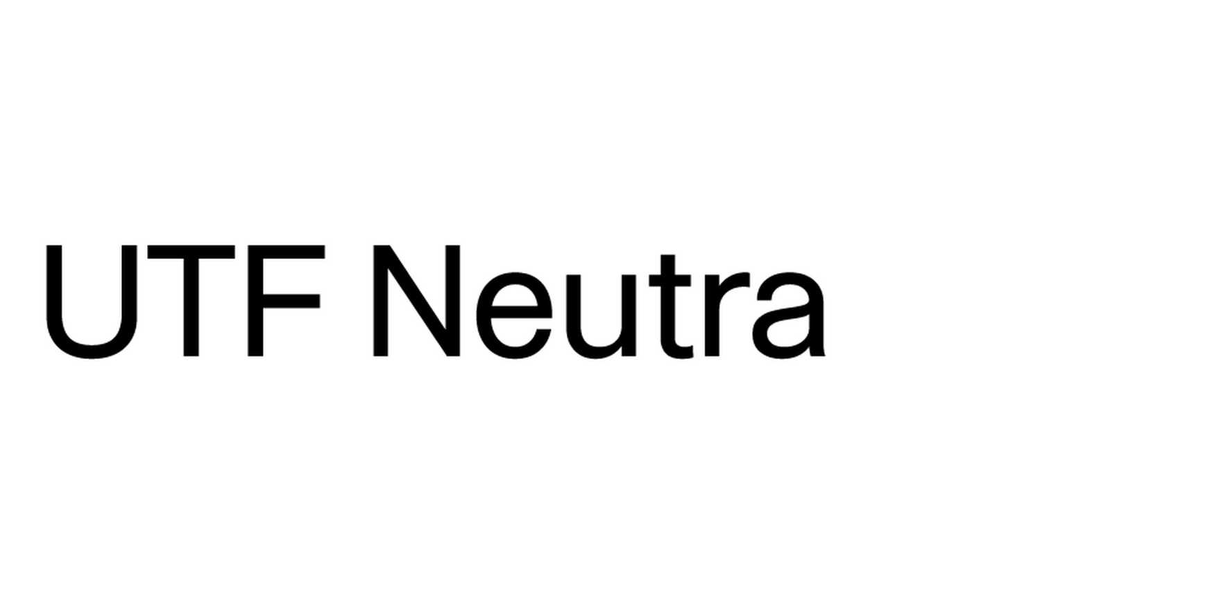 UTF Neutra in use - Fonts In Use