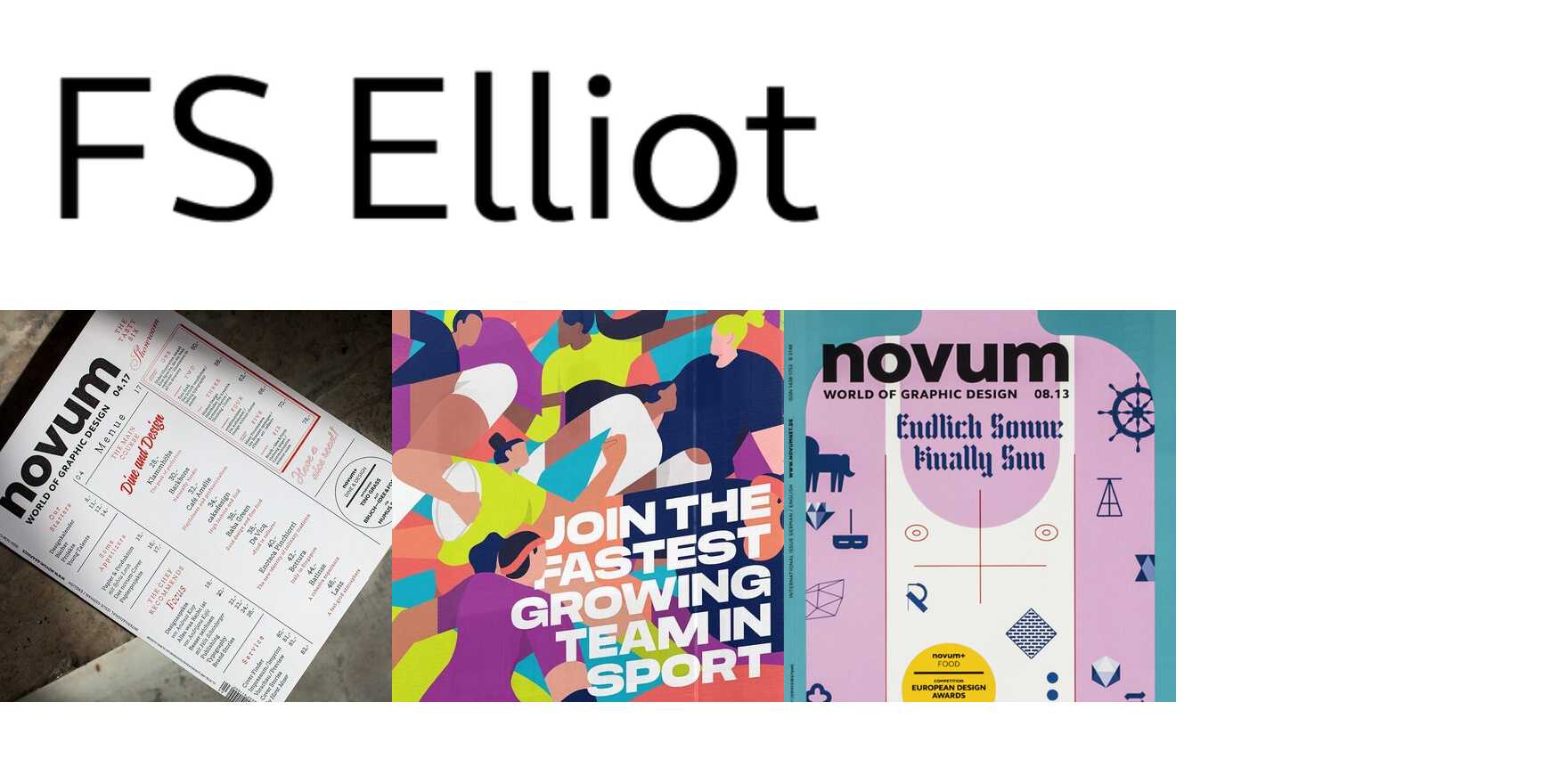 FS Elliot in use - Fonts In Use