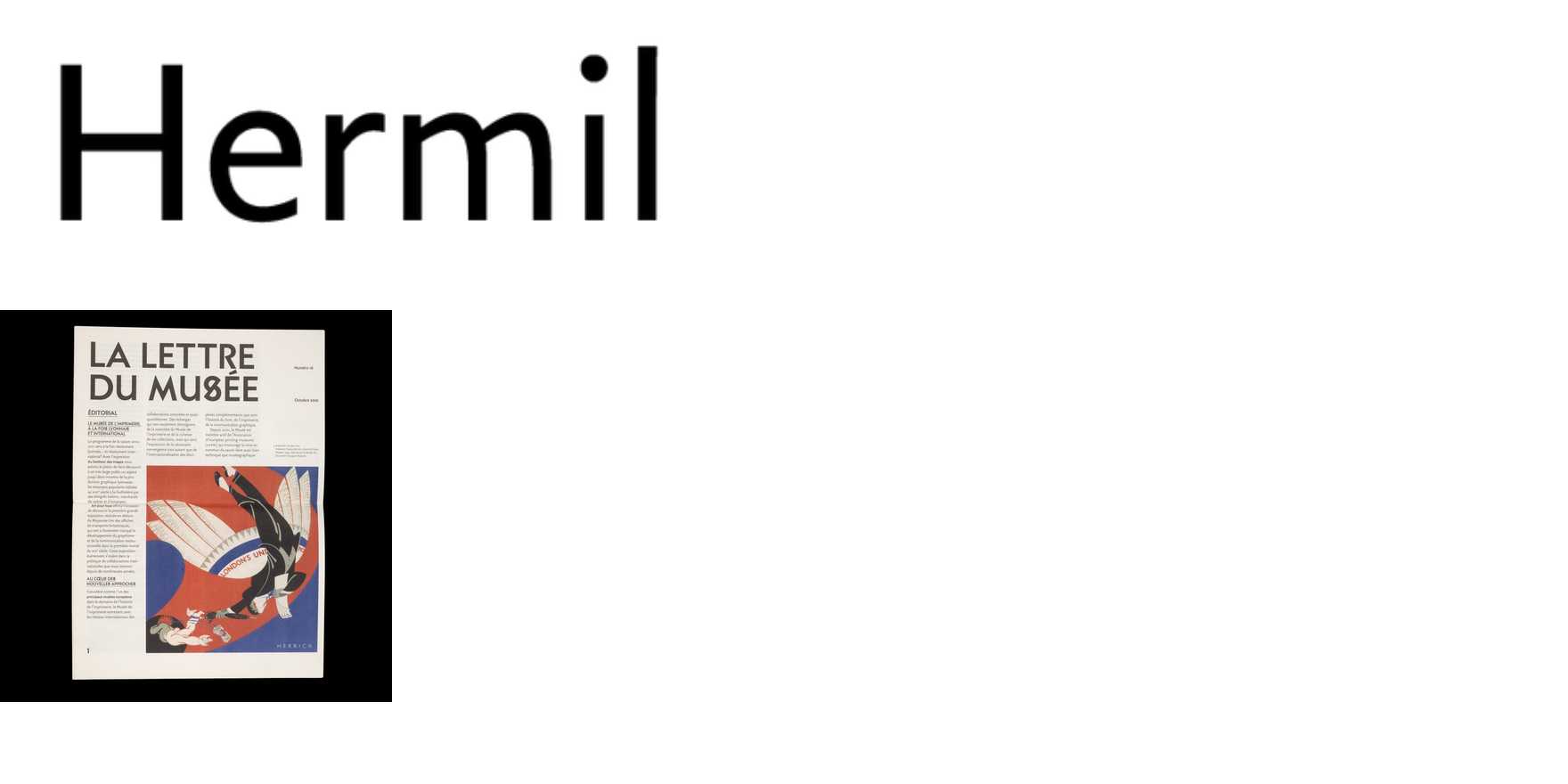 Hermil in use - Fonts In Use