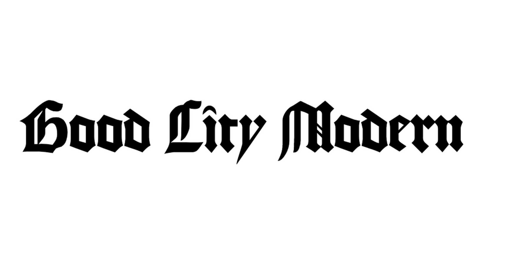 Good City Modern in use - Fonts In Use