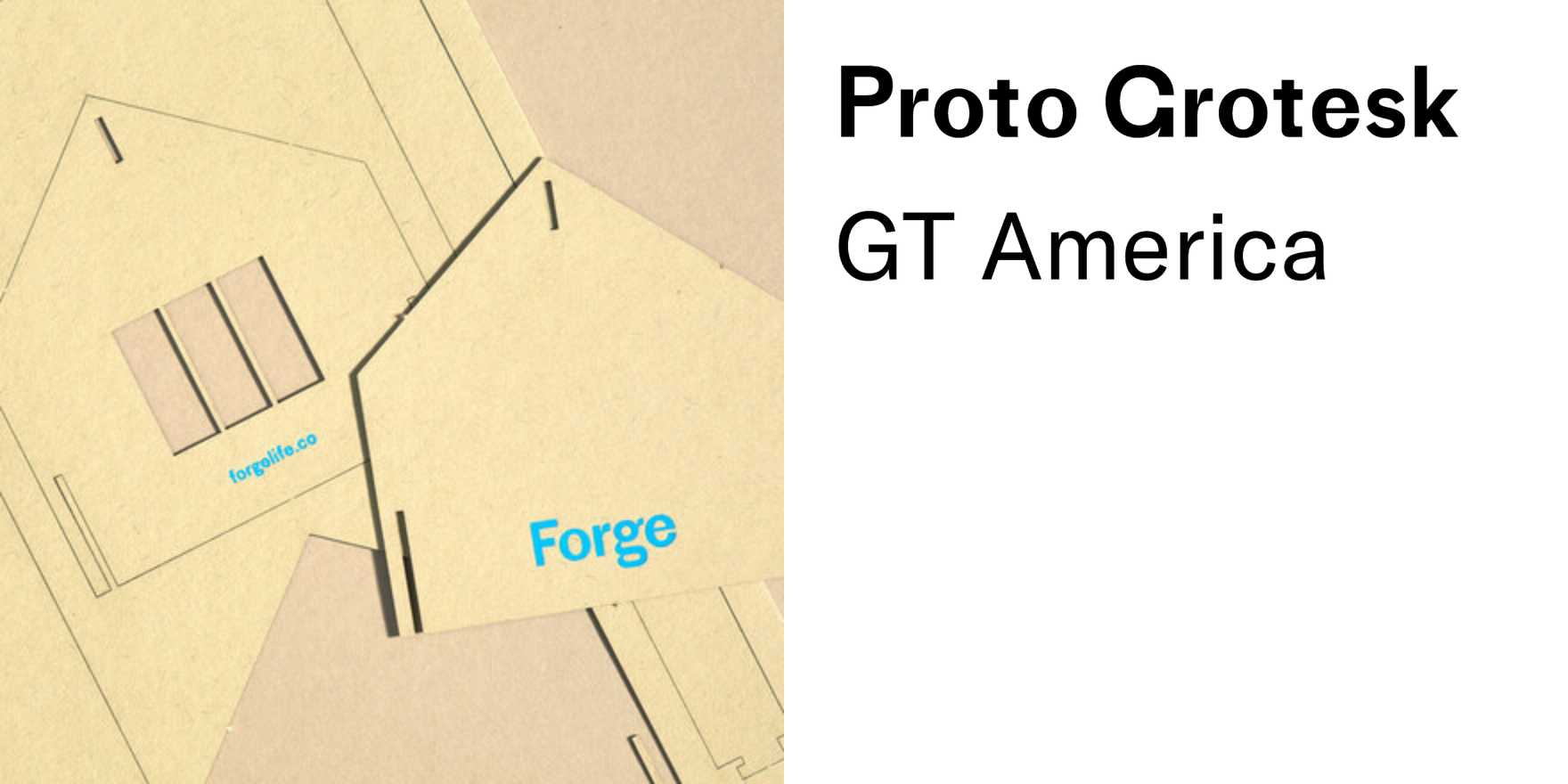 Forge - Fonts In Use