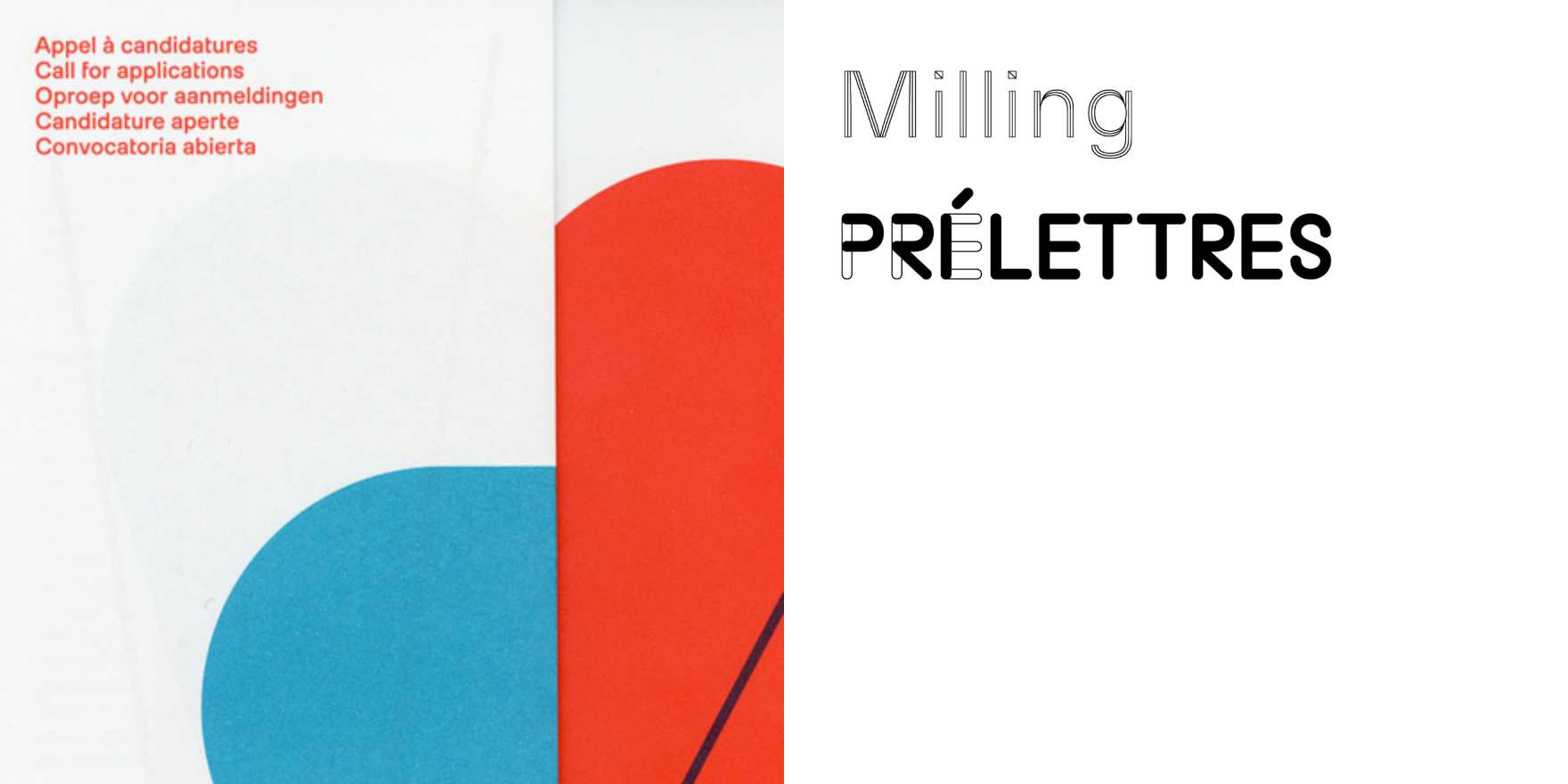 Call for applications 2025, Atelier national de recherche typographique ...