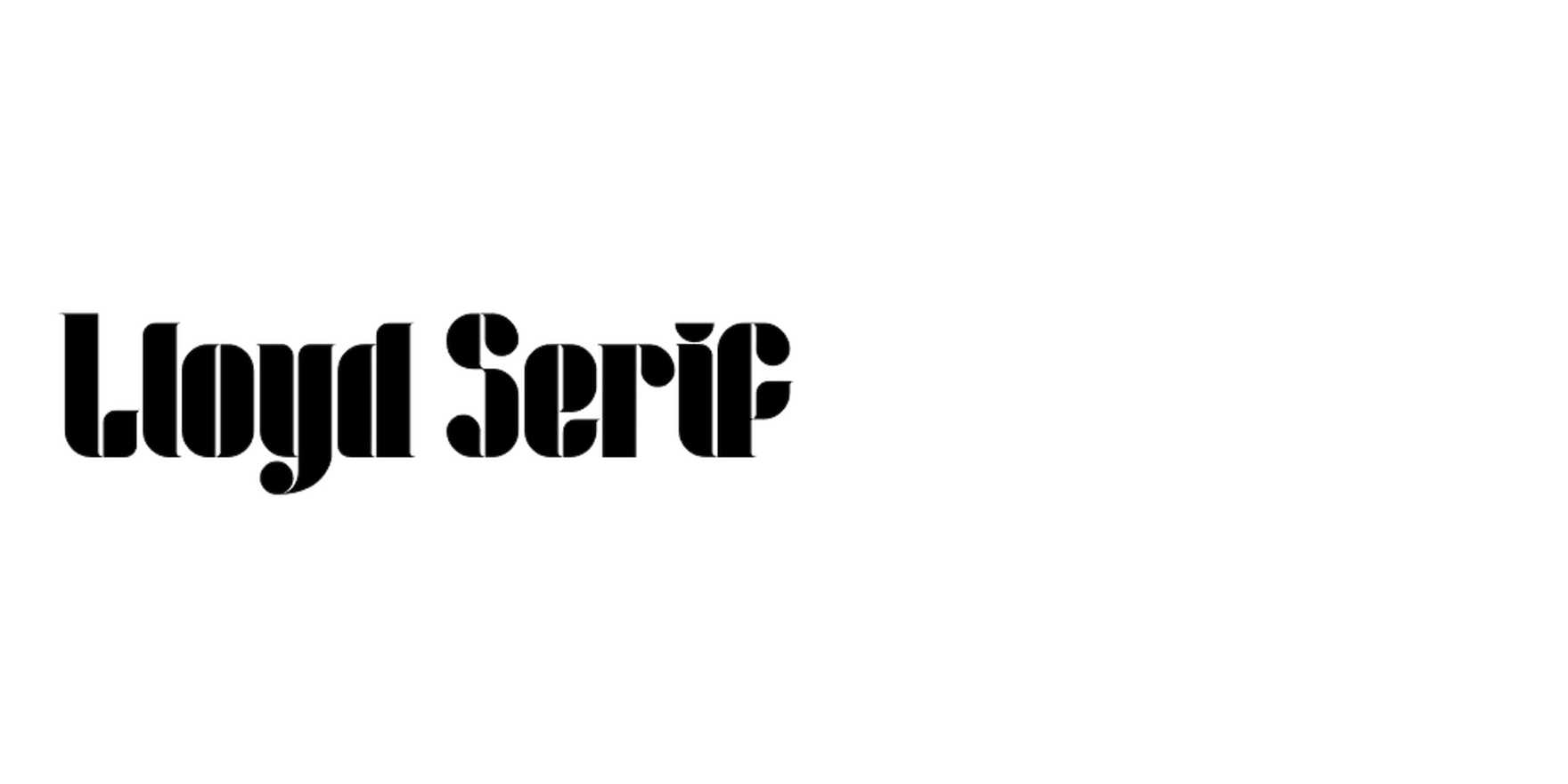 Lloyd Serif in use - Fonts In Use