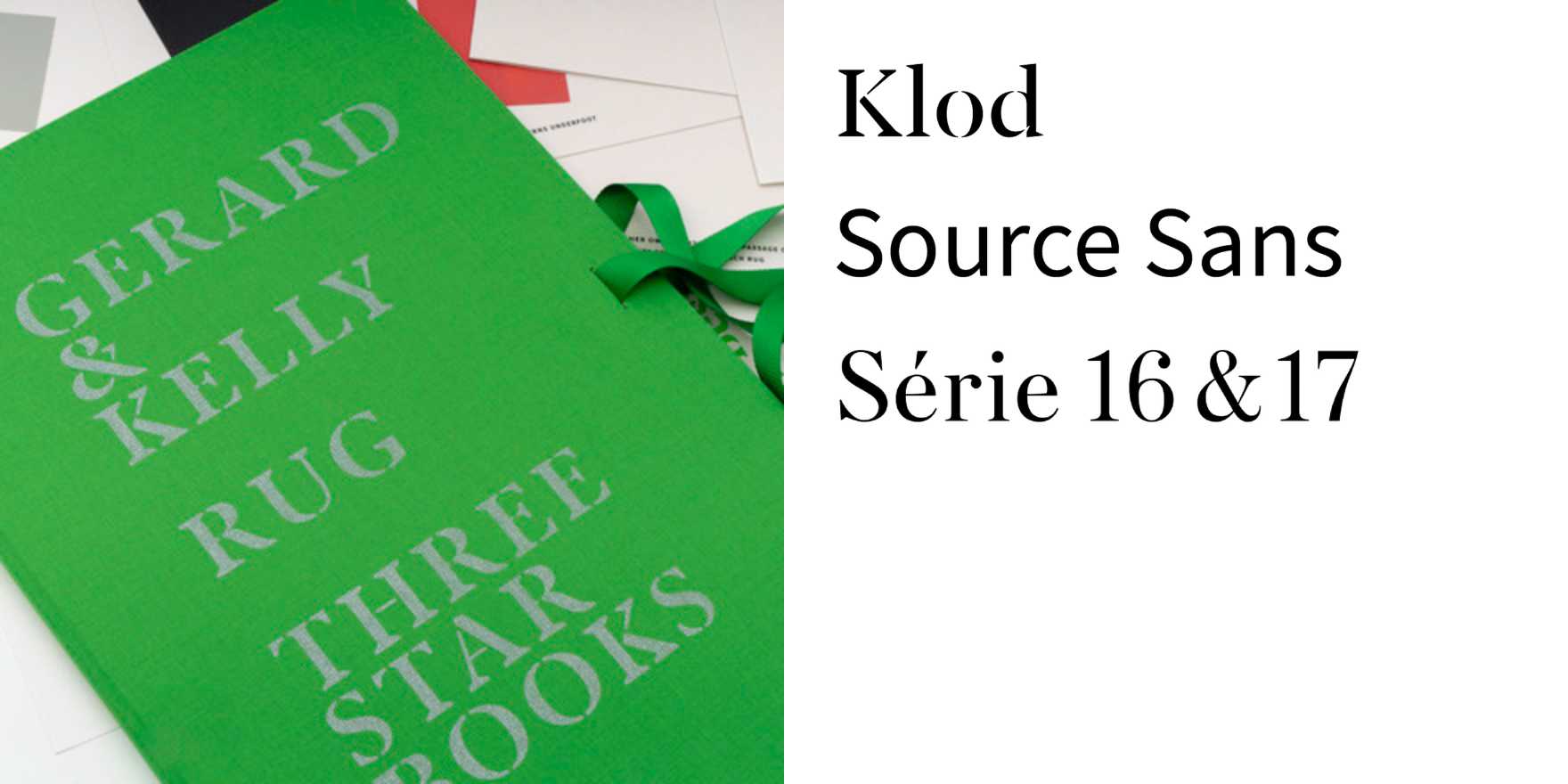Gerard & Kelly – RUG - Fonts In Use