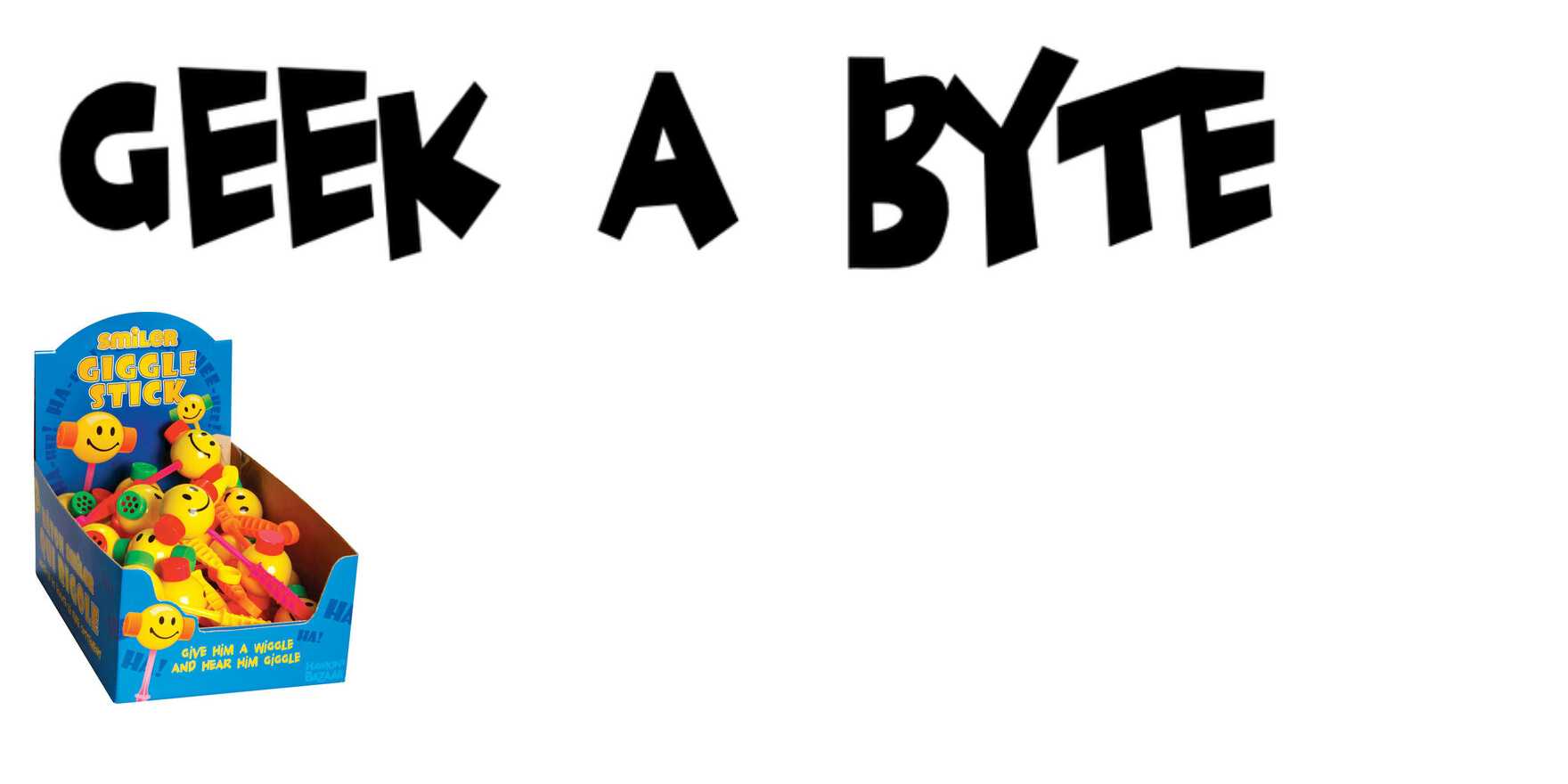 Geek a byte in use - Fonts In Use