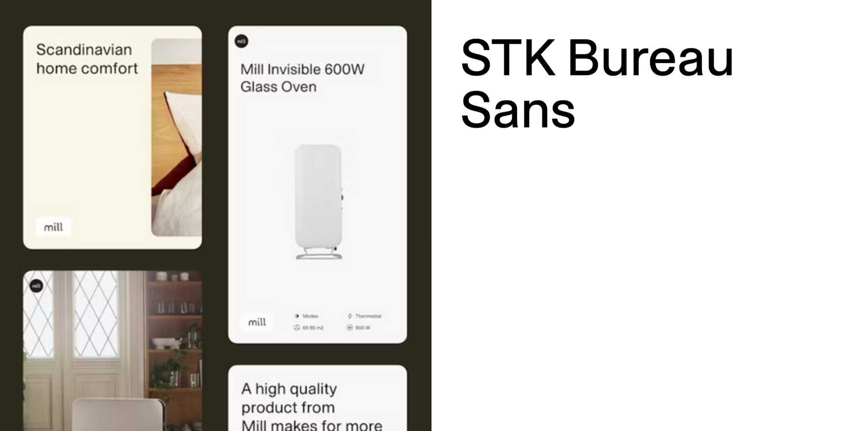 Mill - Fonts In Use