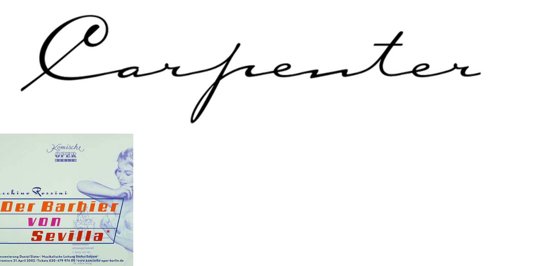 Carpenter Script in use - Fonts In Use