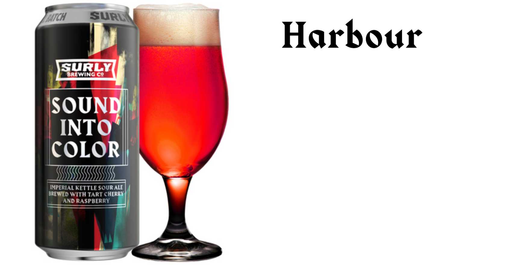 Sound Into Color beer packaging - Fonts In Use