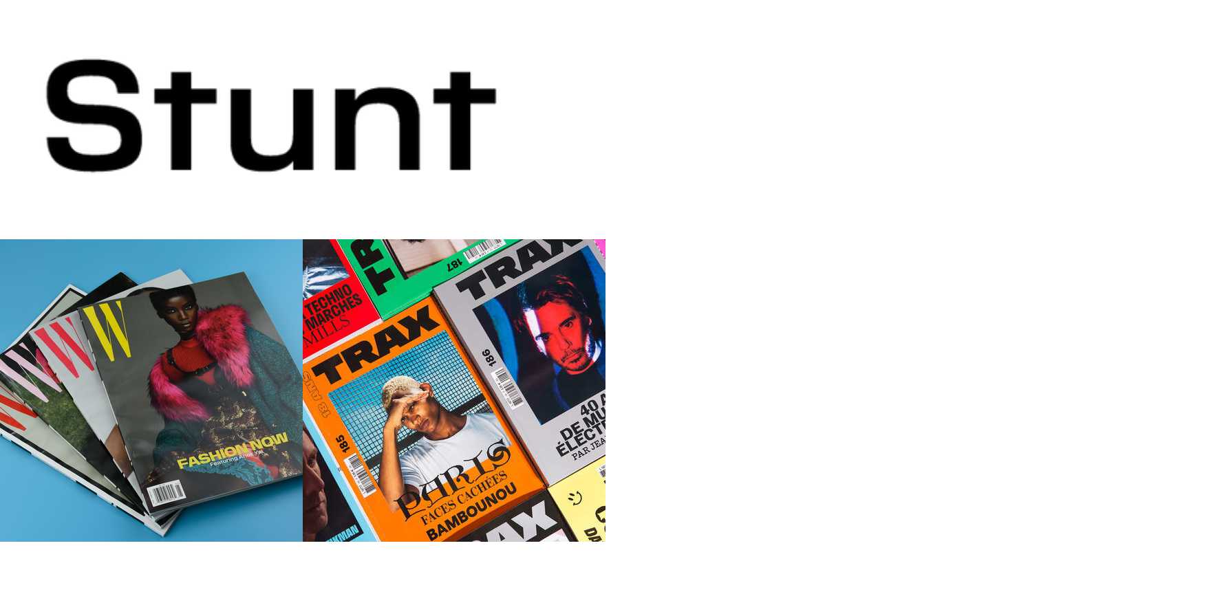 Stunt in use - Fonts In Use