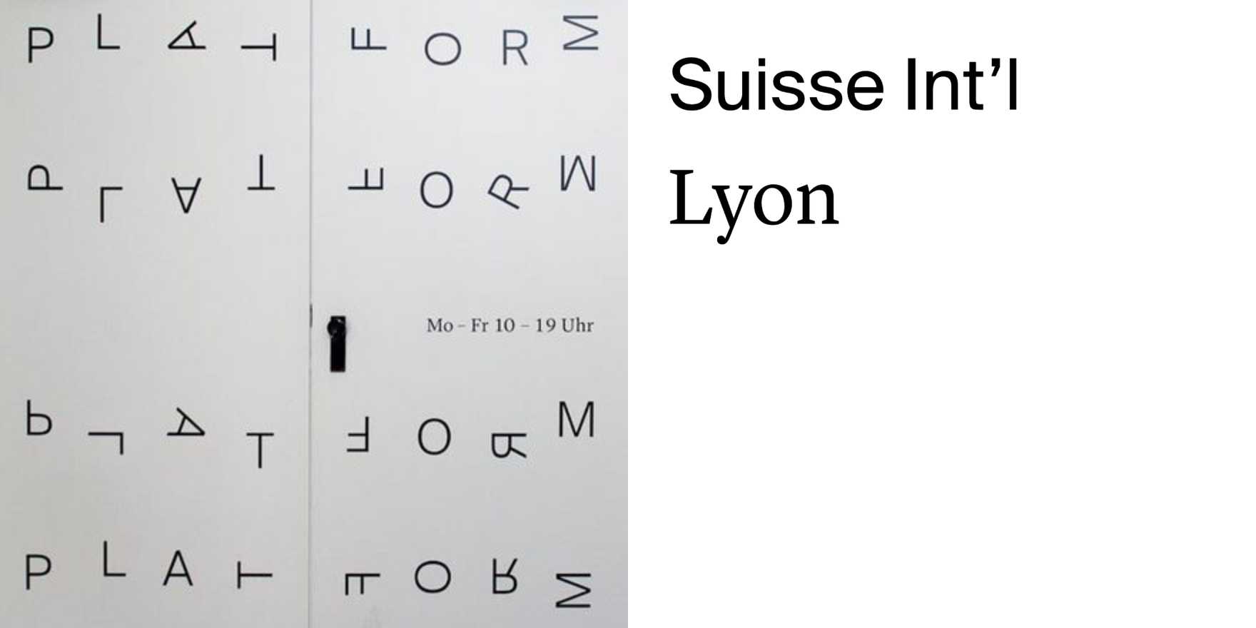 Platform - Fonts In Use
