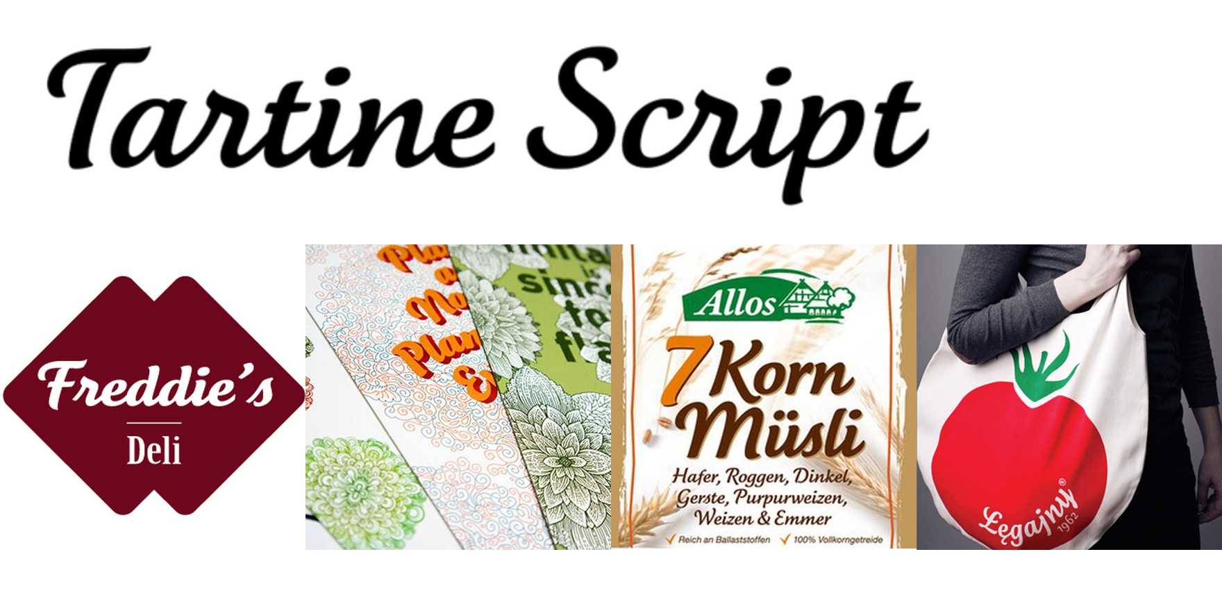 FF Tartine Script in use - Fonts In Use