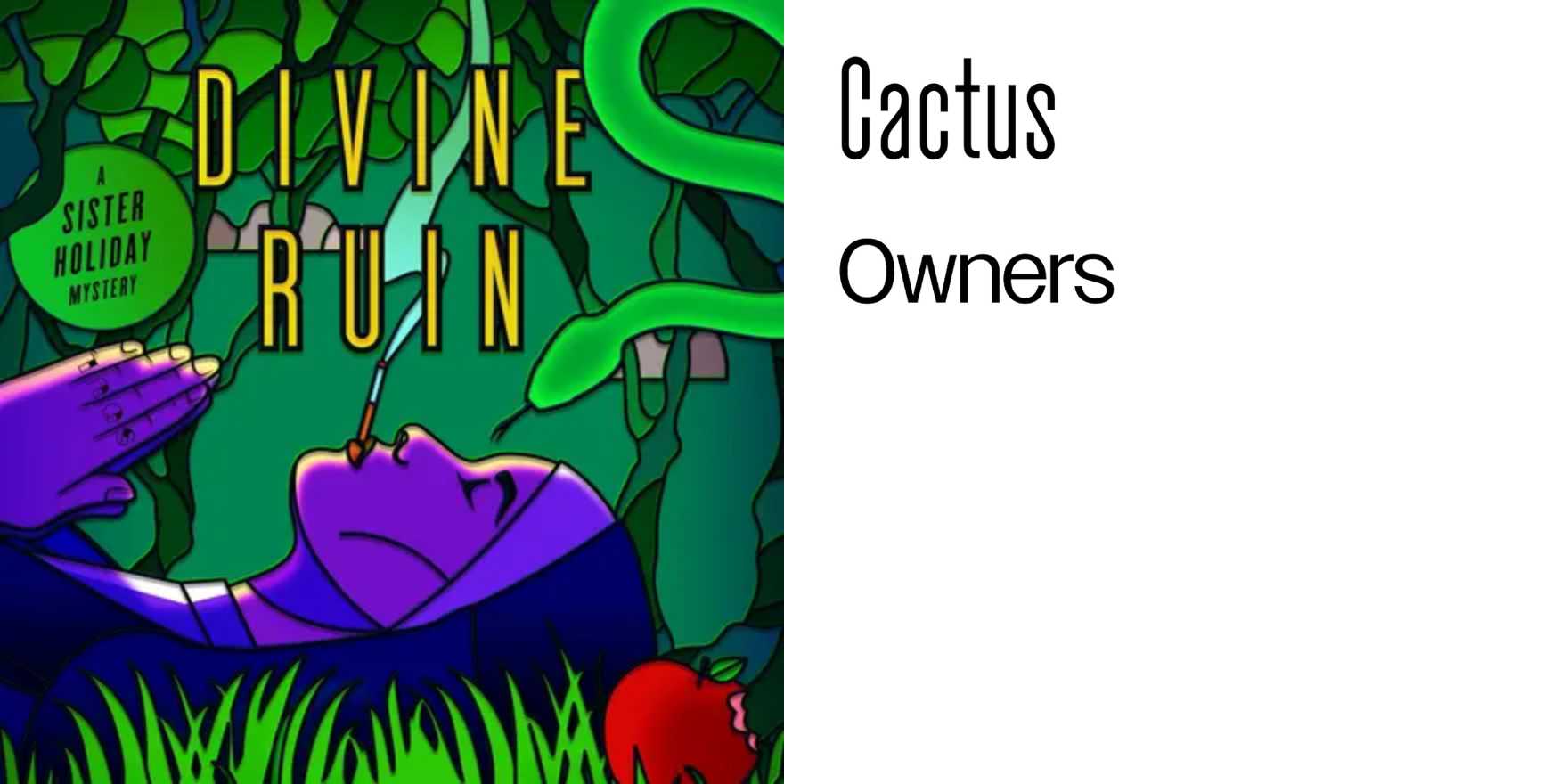 Margot Douaihy – Sister Holiday book series - Fonts In Use